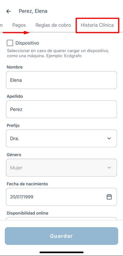 Configurar la privacidad de las HCE de tus pacientes en la App Mobile