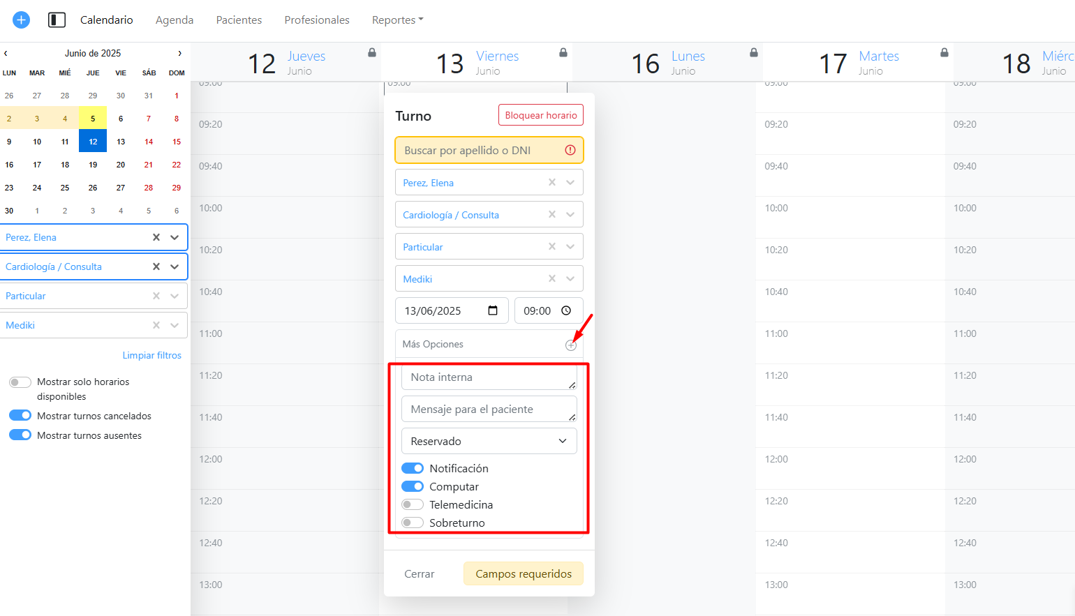 Paso a paso de cómo gestionar turnos